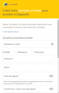 DIGIPOSTE : Comment se connecter à votre compte en ligne