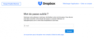 DROPBOX : Comment se connecter à votre compte en ligne