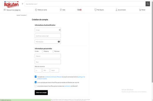 Rakuten Mon Compte : Comment se connecter à votre espace